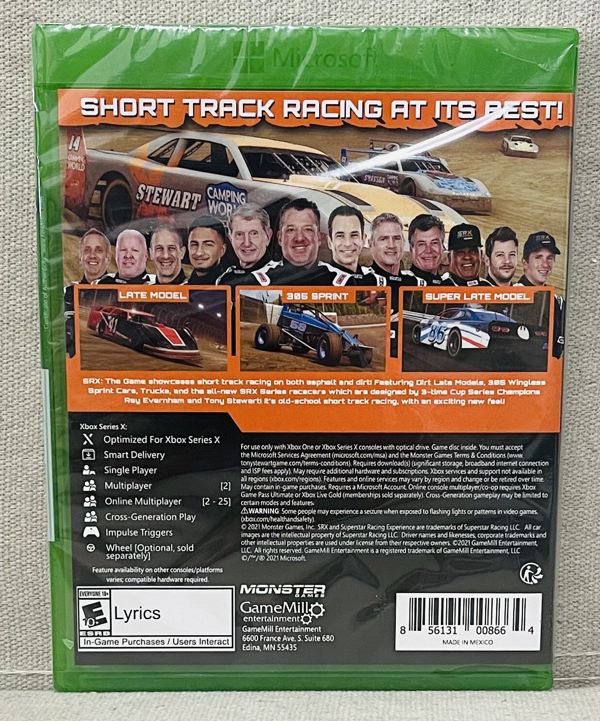 NEW - XBOX ONE/X - SRX: Superstar Racing Experience The Game | eBay