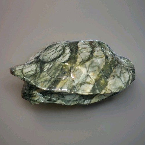 Large Decorative Green Xiuyan Jade Turtle In Shell Carving 5" - USA | eBay