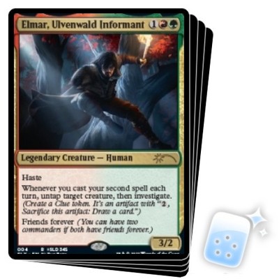 ELMAR, ULVENWALD INFORMANT X4 Secret Lair Magic MTG MINT CARD | eBay