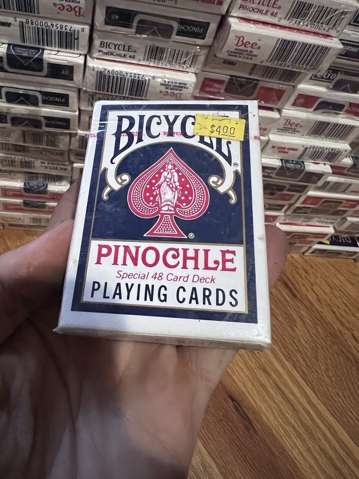 New Decks Bicycle Pinochle Bee Playing Cards Sealed 30 Lot Gaming Deck ...