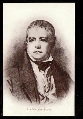c1915 portrait Sir Walter Scott writer Scotland Uk postcard | eBay