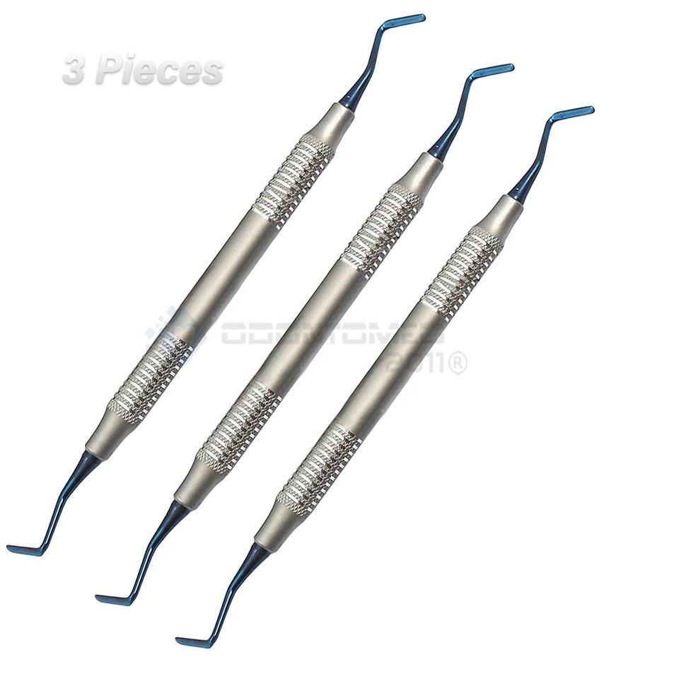 FILLING COMPOSITE PLASTIC INSTRUMENTS DENTAL HAND TOOLS TITANIUM ...