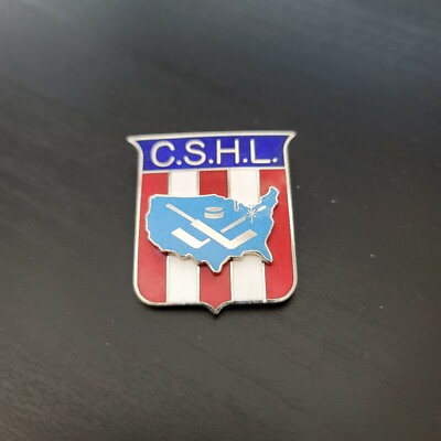 Rare CSHL Central States Hockey League Pin Lapel | eBay