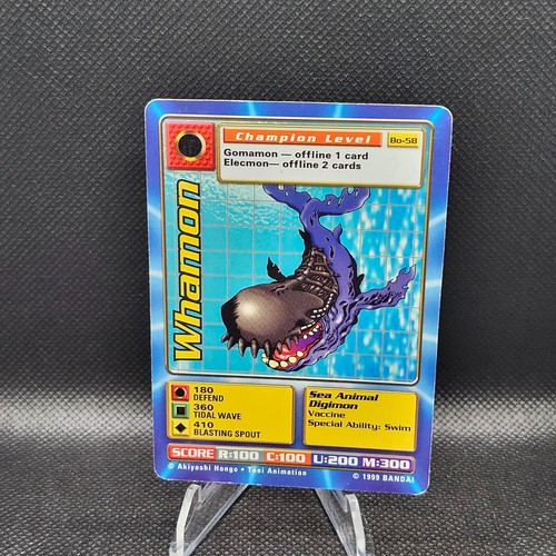 Whamon Digimon TCG BO-58 1999 Bandai | eBay