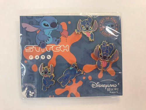 Booster 4 Pins Stitch Collection New 06 - DisneyLand Paris | eBay