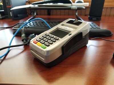 First Data FD130 Credit Card Terminal with Cables and Adapter | eBay