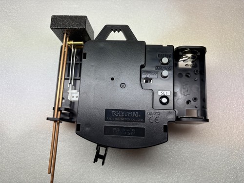 Quartz Mechanical Strike Bim Bam Pendulum Clock Movement by Rhythm | eBay