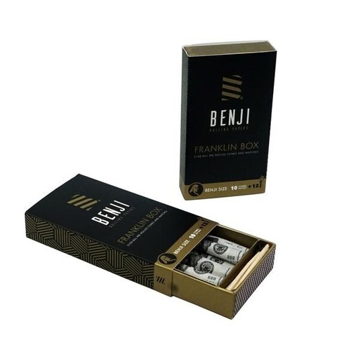 Papers BENJI $100 BILL PRE ROLLED HEMP PAPER CONES NEW 'FRANKLIN' Box ...