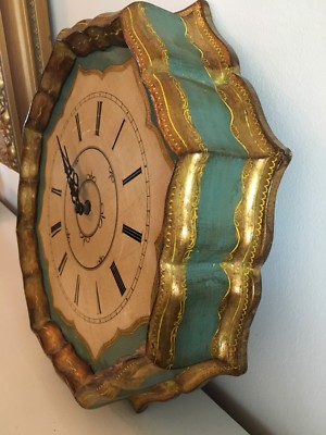 Gorgeous Italian Florentine Clock | eBay