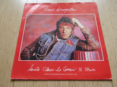 Bruce Springsteen "Santa Claus", RARE and UNIQUE, Portugal Press, NM | eBay