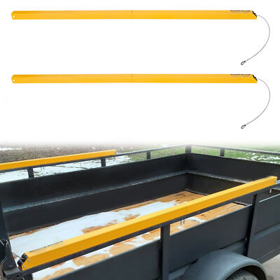 KUAFU 2 Sided Tailgate Utility Trailer Gate & Ramp Lift Assist System ...