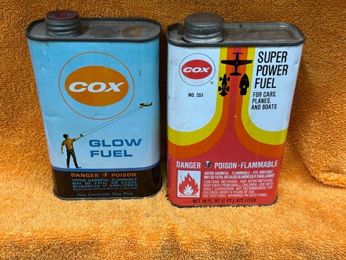 COX TYPE MODEL AIRPLANE FUEL GAS CANS TIN TETHER CAR ENGINE | eBay