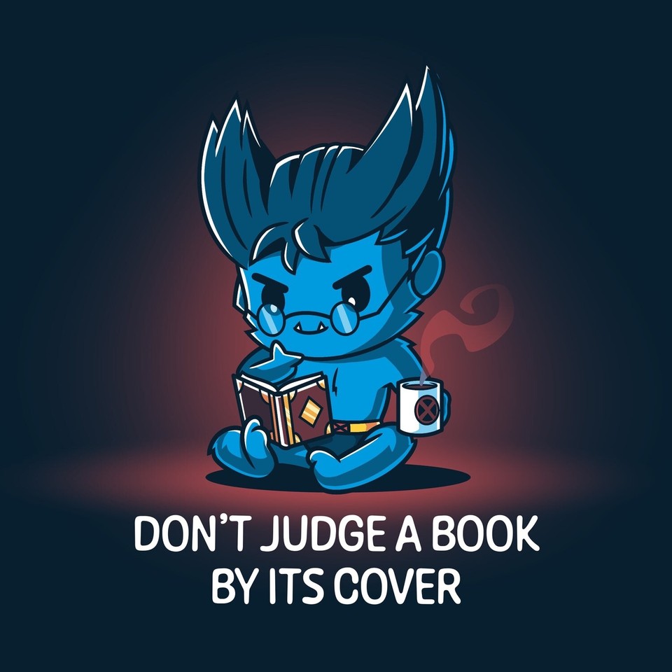 Marvel x Tee Turtle Don't Judge a Book By Its Cover Ladies Tee shirt ...