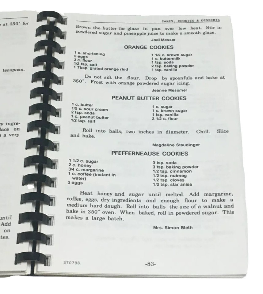 Vtg American Legion Auxiliary Cookbook Richardton North Dakota Theo R Zech Unit | eBay