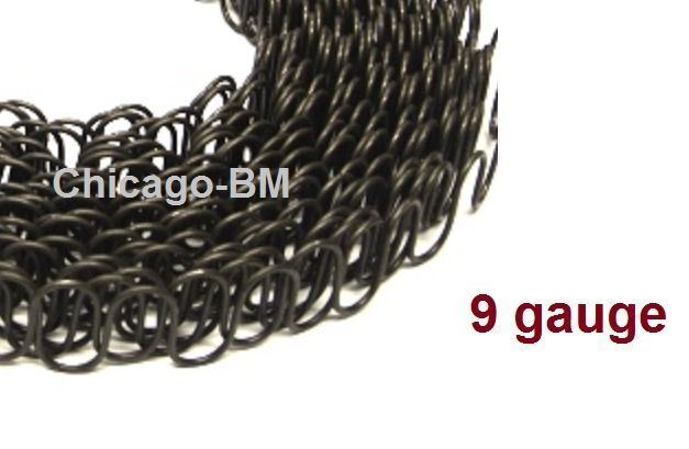 Upholstery Zig Zag Springs (No Sag Spring )- 9 ga, (BY THE FOOT) | eBay