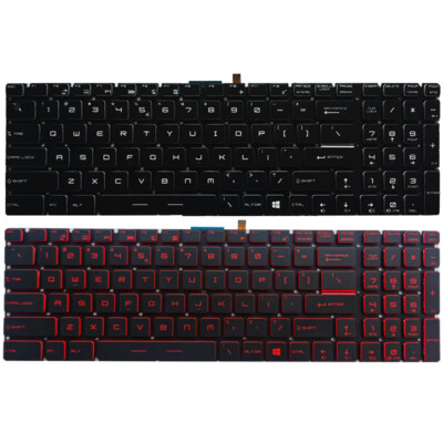 NEW FOR MSI GP62 MS-16J9 MS-16J5 MS-16J6 MS-16J3 US Keyboard Backlit | eBay