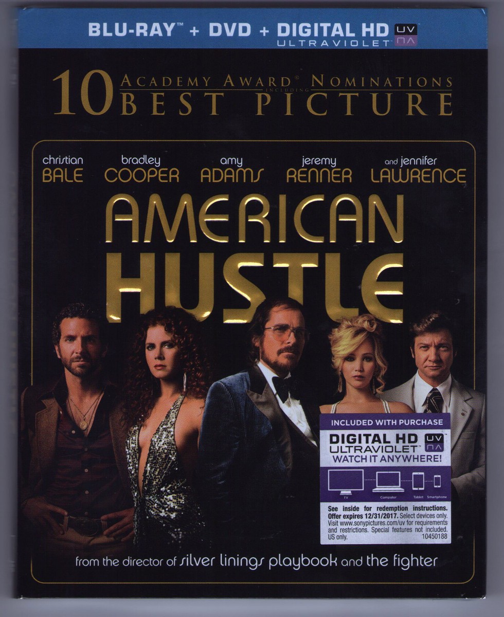 American Hustle 2013 Dvd Cover