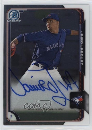 2015 Bowman Chrome Prospects Auto Jairo Labourt #BCAP-JL Auto 9vp | eBay