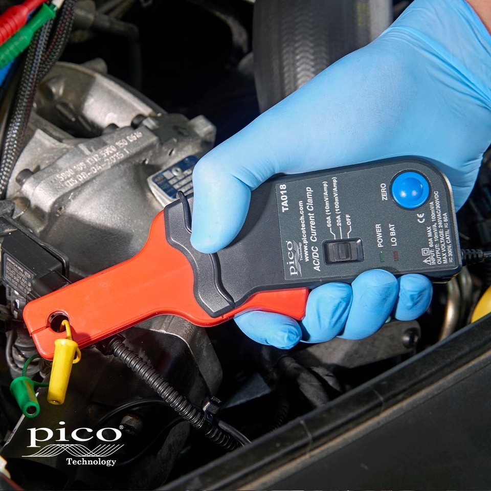 PicoScope 60 A AC/DC (low amps) current clamp Automotive Diagnostic ...