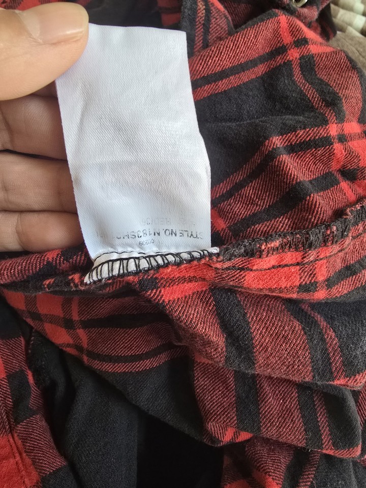 NBA Vtg Chicago Bulls Flannel Button Up Embroidered Logo Snap Button ...