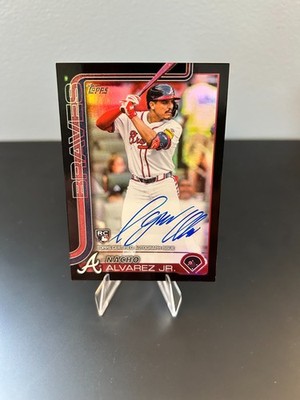 2025 Topps Series 1: Flagship Real One Autograph Nacho Alvarez Jr ...