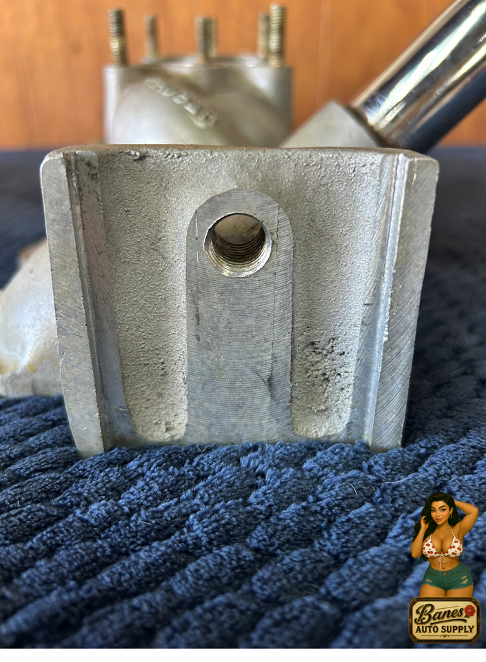 Ford Flathead V8 Offenhauser 2x2 Intake Manifold with Rebuilt Stromberg ...