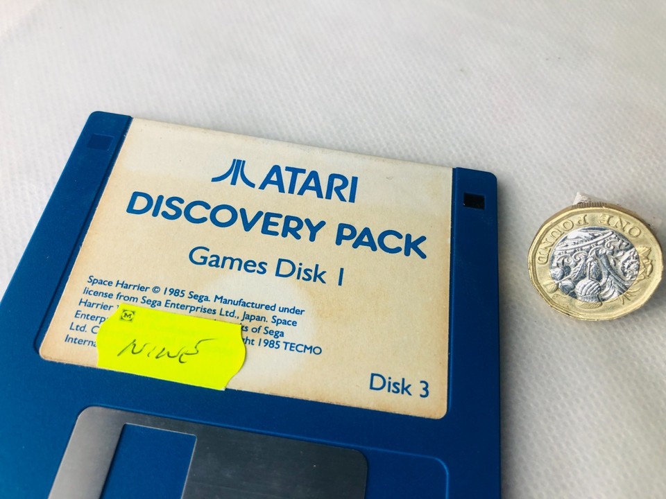 Atari Floppy Disc Discovery Pack Games Disk 3 Only Vintage ncb | eBay UK