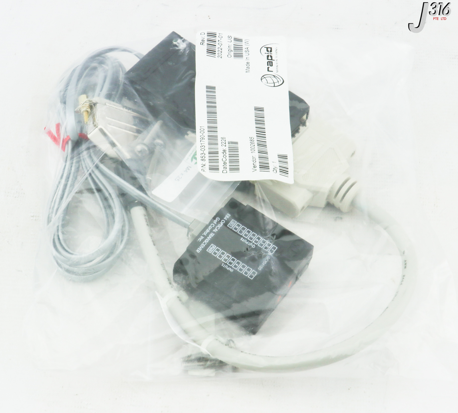 33146 GET CTRL E84 OPTICAL TRANSCEIVER, E84 RJ-11 TRANSCEIVER 853 ...