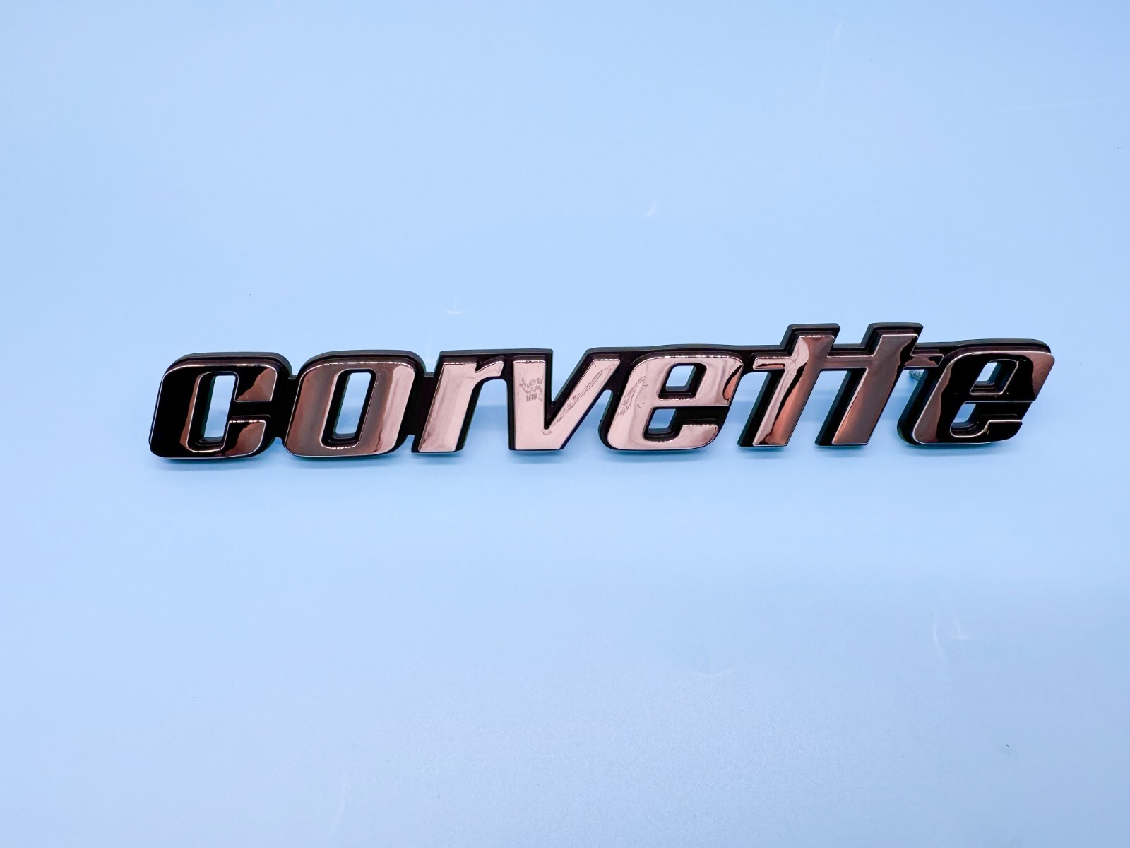 1 piece Corvette Rear Bumper Emblems For 1976 -1979 C3 Badges New | eBay