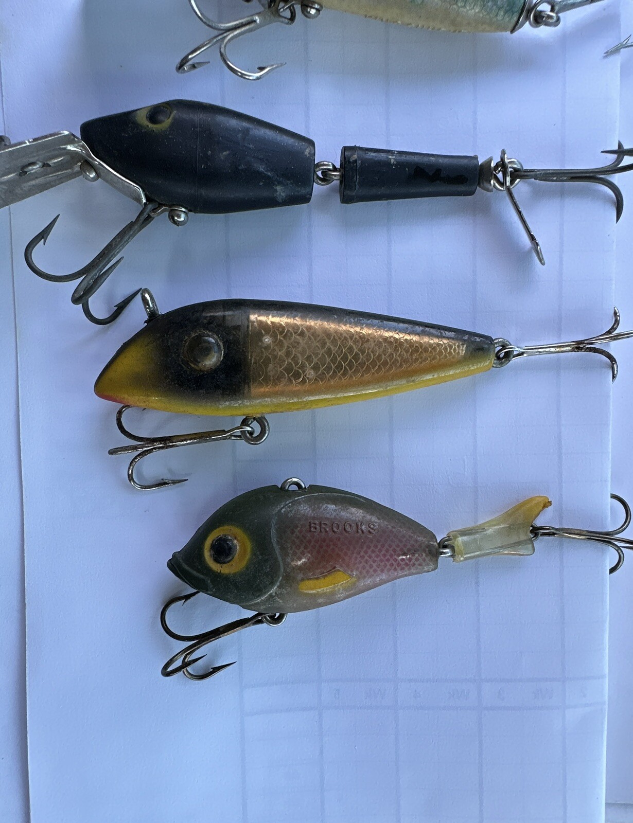VTG 5 Fishing Lures Chicago Tackle, Arbogast, Brooks ?? | eBay