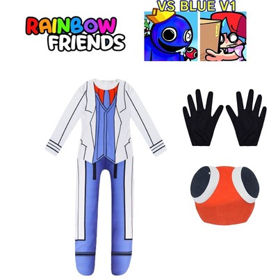 Roblox Rainbow Friends Ant Man Jumpsuit Mask Cosplay Costume For ...