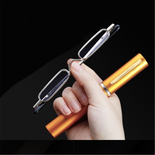 Slim Mini Reading Glasses Pocket Retro Readers with Case 1.0 1.5 2.0 2. ...