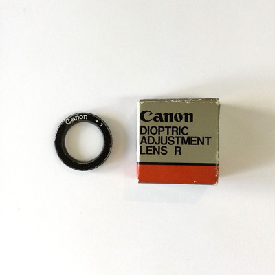 Canon +1.0 Dioptric Adjustment Lens R correctly lens diopter for F-1 F ...