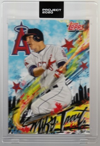 2020 Project Topps Online Exclusive #399 Mike Trout RC King Saladeen ...