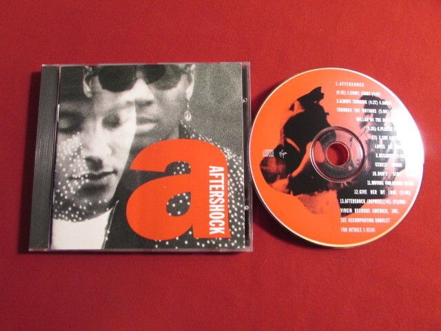 AFTERSHOCK SELF TITLED 1990 CD R&B SWING HIPHOP FUNK LIKE NEW VIRGIN 2 ...