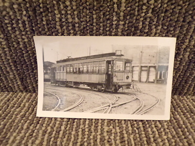 Vtg Seattle Municipal # 293 Electric Street Car Trolley Railroad Photo ...
