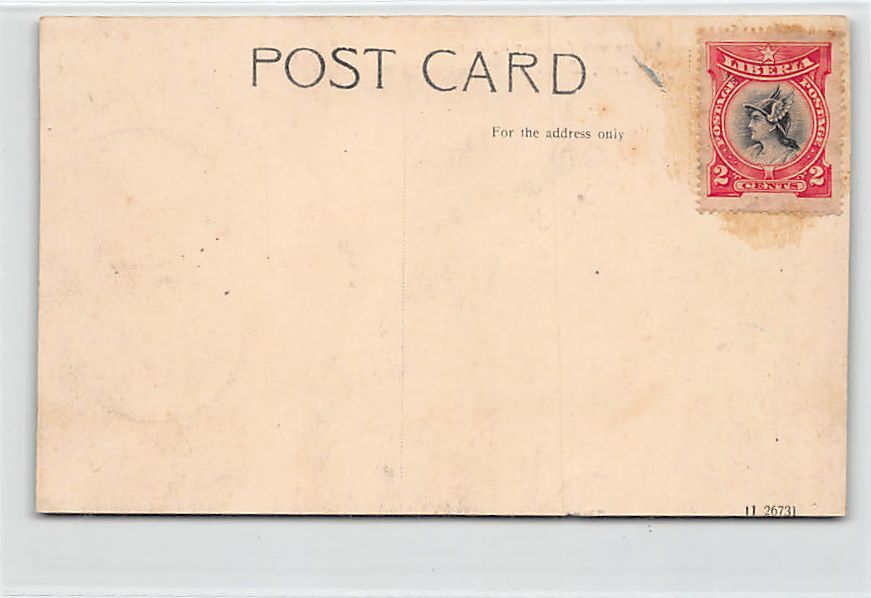 Liberia - MONROVIA - Government Square with American Legation - Publ ...