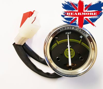 UCE Bullet Amp Meter Motorcycle Bike Amp Gauge FOR ROYAL ENFIELD | eBay