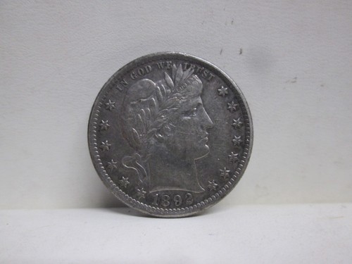 1892 BARBER SILVER QUARTER | eBay
