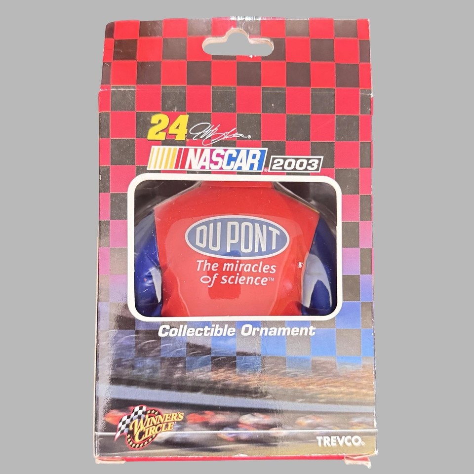 Vtg Jeff Gordon 24 NASCAR Ornament Jacket Winners Circle Racing ...