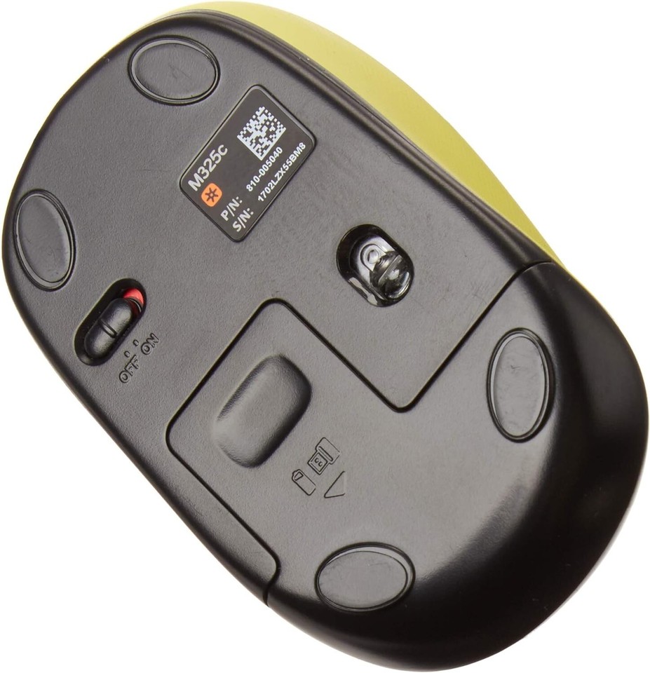 Logitech Wireless Mouse M325 Lemon Yellow | eBay