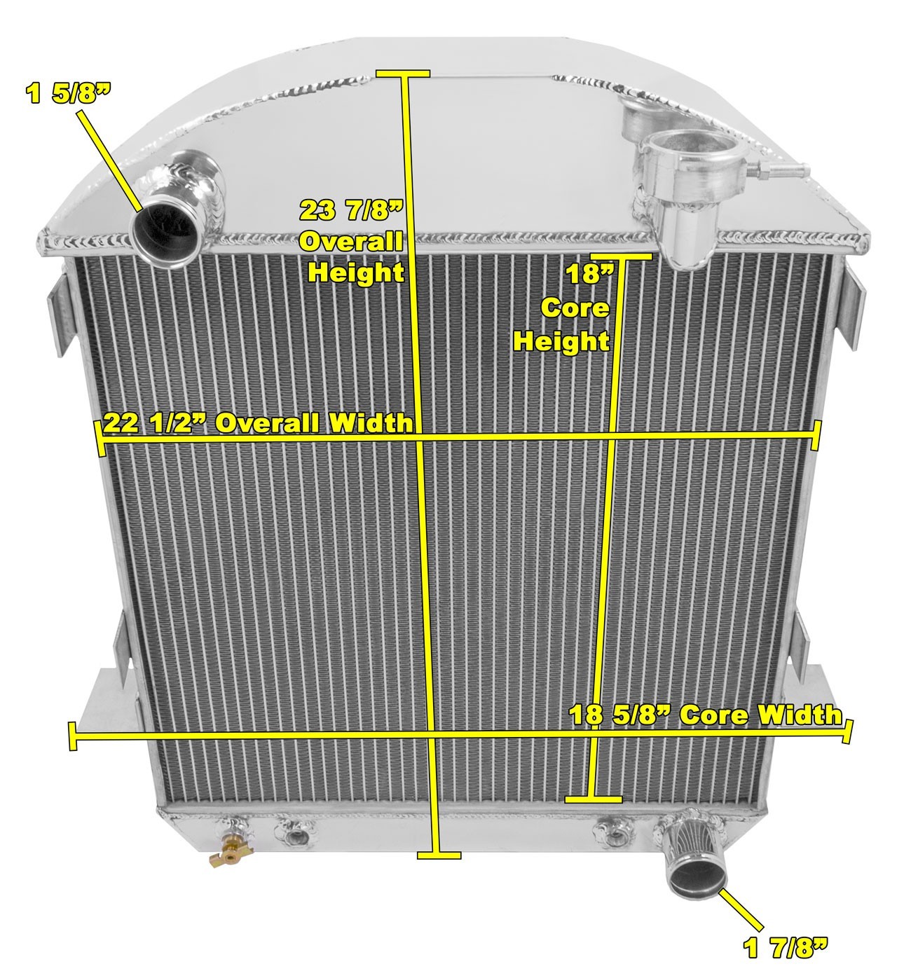 1923 1924 1925 1926 1927 FORD T-BUCKET W/ CHEVY ENGINE DR 4 Row ...
