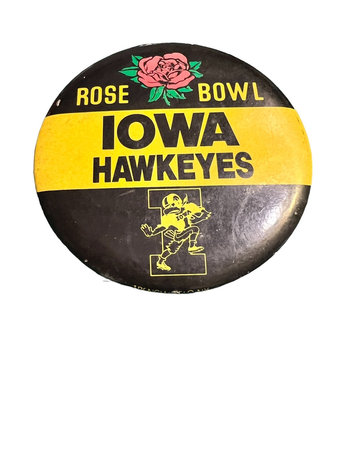 1986 Rose Bowl Hawkeyes Pinback Buttons University Of Iowa Football | eBay