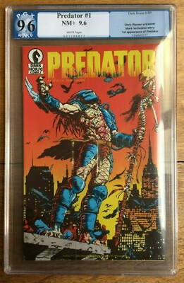 Predator #1 PGX 9.6 1st Appearance of Predator in Comics Dark Horse ...