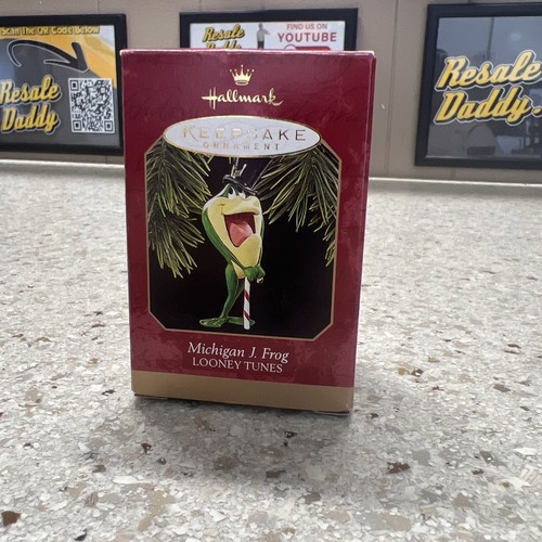1997 Hallmark Keepsake Hello My Baby Michigan J. Frog Looney Tunes ...