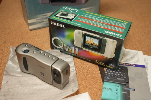 NEW Casio QV-11 Vintage Digicam Digital Camera Tested | eBay