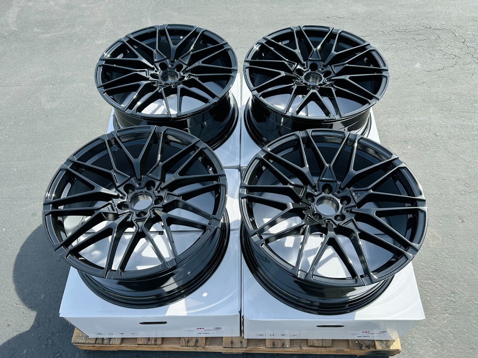 Set 4 BMW X5M X6M Wheels 20" X5 X6 5x112 Rims 2024 2025 GO5 F95 ...