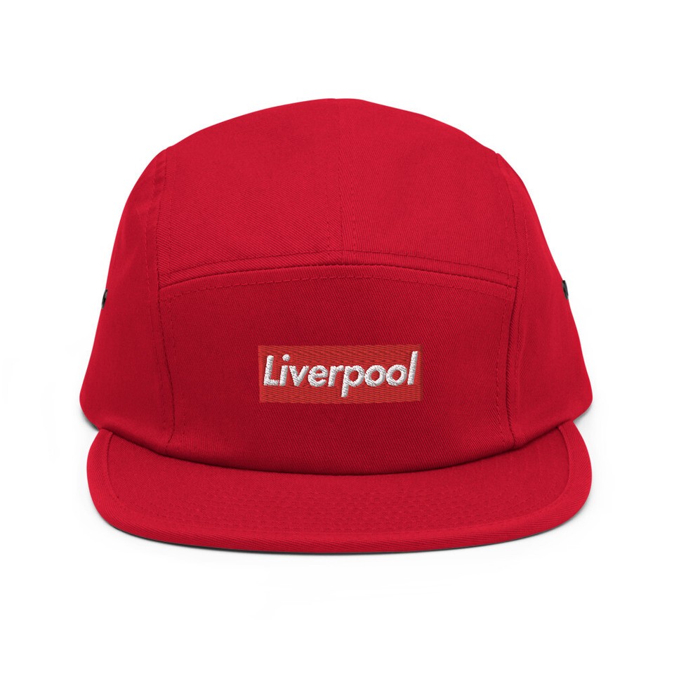 Reds of Liverpool Supreme Design Embroidered 5-Panel Cap Soccer ...