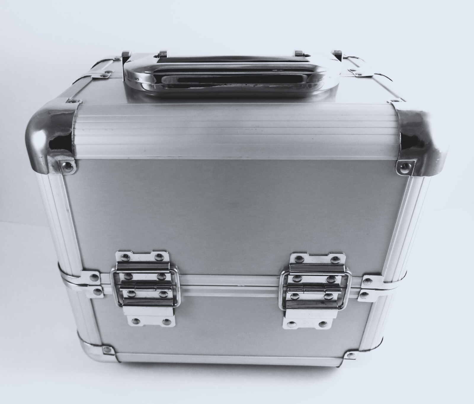 Caboodles Cosmetic Makeup Case Metal Portable Locking With Keys ...