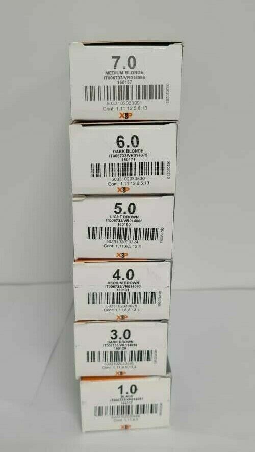 Xp100 Intense Radiance Permanent Hair Colour - 7.0 Medium Blonde 100ml ...